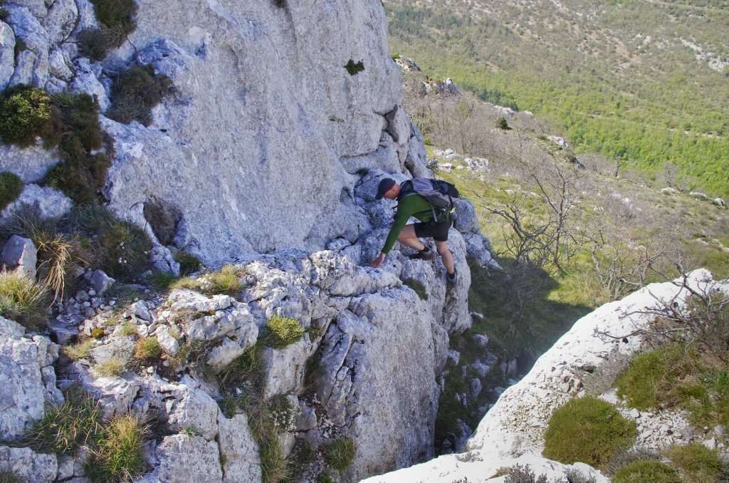 Sainte-Baume : la Voie Gombault - Carnets de Rando