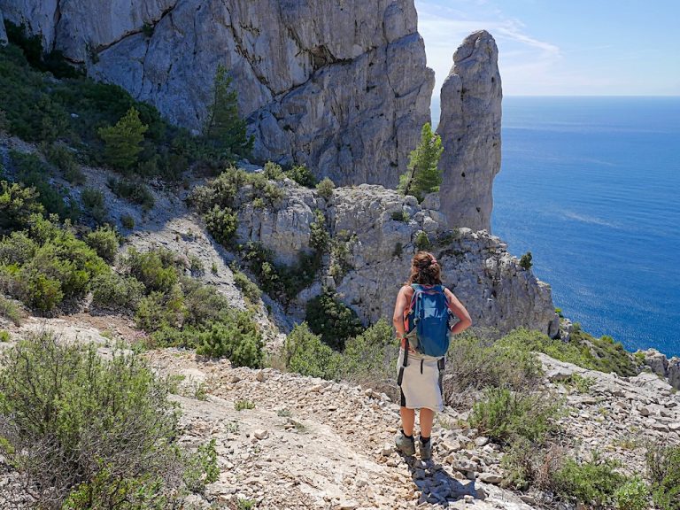 Corniches du CAF : chemin vers le ravin de Candelon - Carnets de Rando
